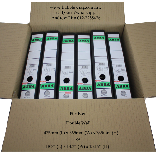 File Box Size Carton Double Wall 5pcs 11street Malaysia Office